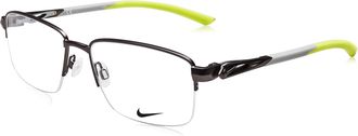 Nike Herren NIKE 8141 Sonnenbrille, Satin Gunmetal, 55