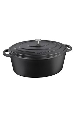 KELA Br&auml;ter Calido, Schwarz, Metall, 9,3 L, 29x15x36 cm, Kochen, T&ouml;pfe, Br&auml;ter