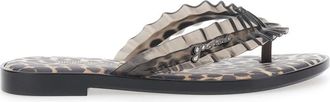 Ganni Femme, Chaussures, Noir, Taille: 41 EU Melissa Flip Flop