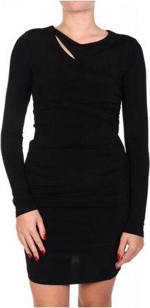 Marella Femme, Robes, Noir, Taille: 38 FR Marella - Robes > Robes de jour > Robes courtes
