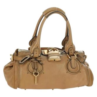 Chlo&eacute; Sac &agrave; main Pre-owned - Femme - Pre-owned - Beige - Taille: ONE Size