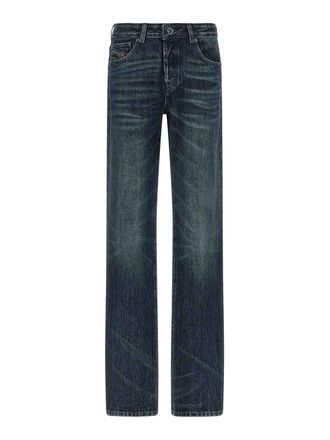 Diesel Straight Leg Jeans - Blau