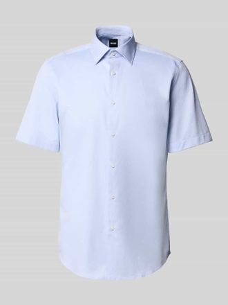 HUGO BOSS Regular Fit Businesshemd aus Baumwoll-Mix Modell H-JOE-K-SH-C1-262
