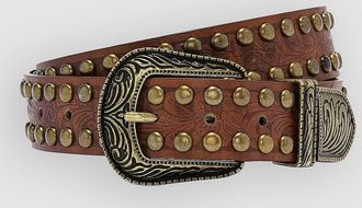 Ninth Hall Ironworks G&uuml;rtel brown