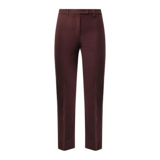 Max Mara Slim-fit Hosen - - Trousers - Damen - Rot - S