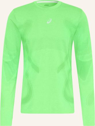 Asics Asics Laufshirt Road Seamless Ls gruen