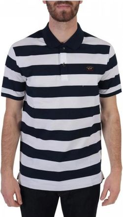 Paul & Shark Homme, Tops, Multicolore, Taille: 5XL Cotton Piqu&eacute; Polo