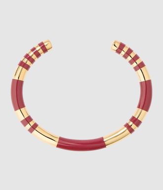Aur&eacute;lie Bidermann Bracelet Positano Marron