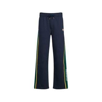 Casablanca Pantalon logotyp&eacute; en coton