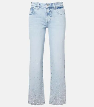 7 For All Mankind Straight Jeans Calie