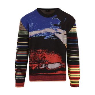 Paul Smith Rundhalspullover - - Knitwear - Herren - Mehrfarbig - XL