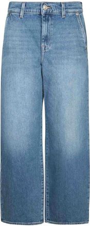 7 For All Mankind Jean Droit - Bleu