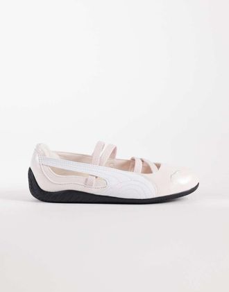 Puma Speedcat - Ballerines plates - Rose m&eacute;tallis&eacute;