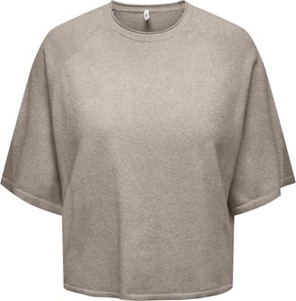 Only Carmakoma Carloyal 2/4 O-Neck Pullov KNT Noos