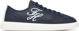 Tommy Hilfiger Sneakers Tommy Hilfiger Th Icon Court Script Premium FW0FW09604 Dunkelblau
