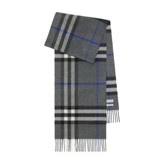Burberry Checked Cashmere Scarf