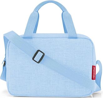 Reisenthel coolerbag-to-go Twist Powder Blue - Kleine Lunch-Kühltasche zum Umhängen -Ideal für Picknicks, das Büro und unterwegs