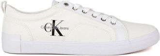 Calvin Klein Recycled Cotton Sneakers - White