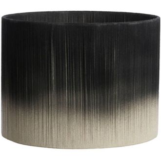 Light & Living Lampenschirm - Tossa - schwarz - textil - &oslash; 40cm - Light&living