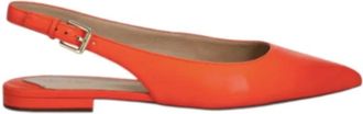 Ralph Lauren Femme, Chaussures, Orange, Taille: 36 EU Londyn Slingback Ballerina