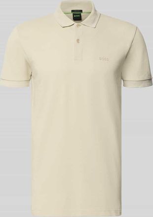 HUGO BOSS Regular Fit Poloshirt aus reiner Baumwolle Modell PIO 1