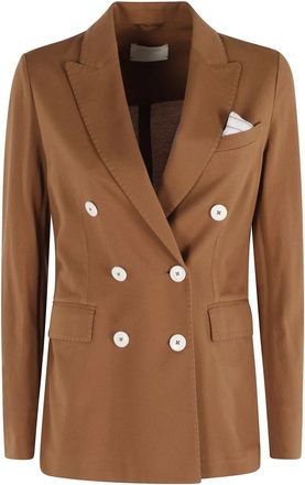 Circolo 1901 Femme, Vestes, Brun, Taille: 36 FR Blazers
