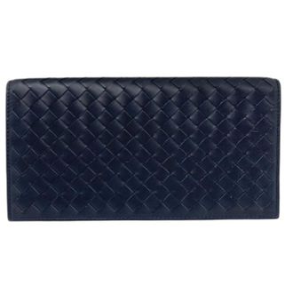 Bottega Veneta Portefeuille en cuir Pre-owned - Femme - Pre-owned - Bleu - Taille: ONE Size