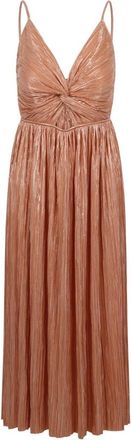 Sabina Mus&aacute;yev Femme, Robes, Rose, Taille: 36 FR Robe Midi Pliss&eacute;e