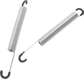 DOITOOL Lurrose 2 St&uuml;ck 7 Zoll Spannfedern f&uuml;r Relaxsessel Sitzmechanismus Robuste M&ouml;belfedern aus Stahl f&uuml;r Sofa Fu&szlig;st&uuml;tze Ersatzset f&uuml;r Hebelgriff und Liege