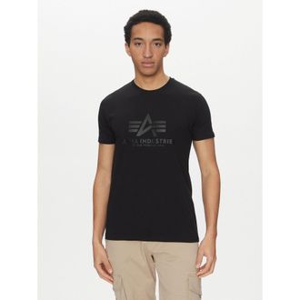 Alpha Industries Alpha Industries T-Shirt Basic 100501 Schwarz Regular Fit