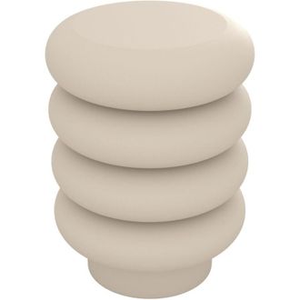 Rendez-Vous D&eacute;co Tabouret rond en m&eacute;tal gris H41 cm - F&Eacute;LICIE