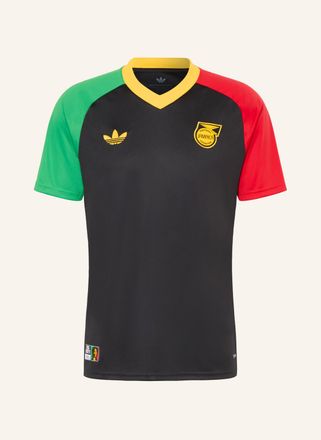 adidas Aufw&auml;rmshirt Jamaika 26 Ausw&auml;rts schwarz