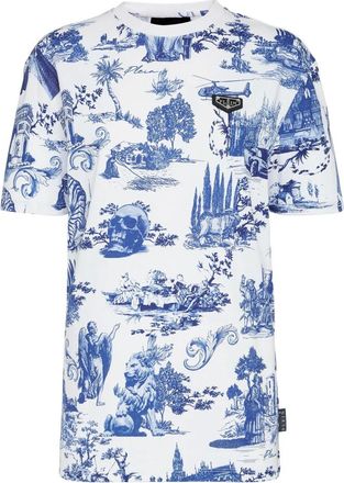 Philipp Plein Damen, Oberteile, Wei&szlig;, LGr&ouml;&szlig;e