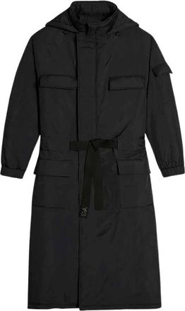 adidas Homme, Manteaux, Noir, Taille: XS Padded Hooded Parka