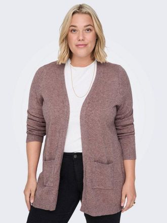 Only Carmakoma Strickjacke CARESLY L/S OPEN CARDIGAN NOOS KNT