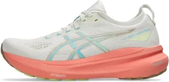 Asics Femme Gel-Kayano 31 Sneaker, Birch/Energy Aqua, 37 EU