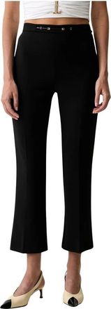 Elisabetta Franchi Damen, Hosen, Schwarzk, XSGr&ouml;&szlig;e