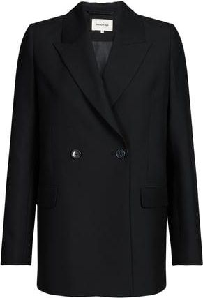 Saison 1865 Veste de tailleur Asou en laine m&eacute;lang&eacute;e