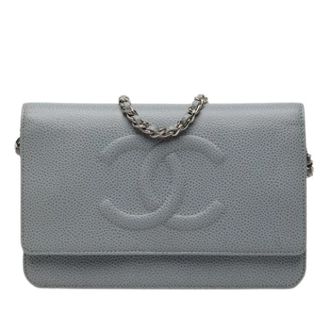 Chanel Pre-owned Wallet on Chain - - Pre-owned - Damen - Grau - ONE SIZE