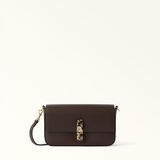 Furla Iride Umh&auml;ngetasche S Cioccolato Braun Sidney-kalbsleder Damen