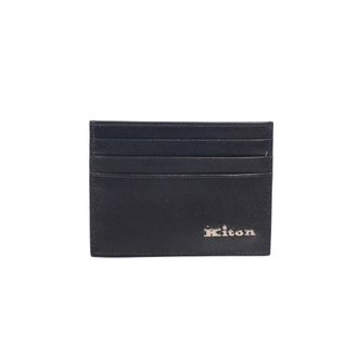 Kiton Leder Kreditkartenetui - - Accessories - Herren - Schwarzk - ONE SIZE