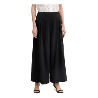 Joseph Ribkoff Femme, Pantalons, Noir, Taille: 44 FR Pantalon large taille haute