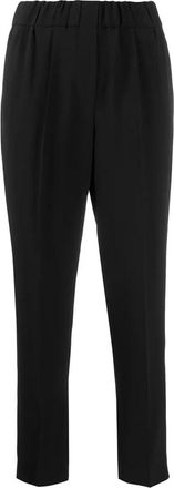 Brunello Cucinelli Femme, Pantalons, Noir, Taille: 42 FR Pantalon Jogger Tailleur