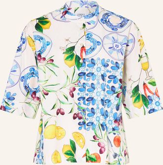 Emily van den Bergh Emily Van Den Bergh Bluse Mit 3/4-Arm weiss