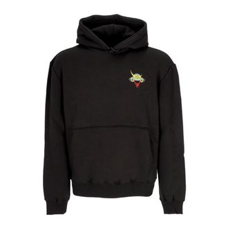 Dolly Noire Tiger Soldier Hoodie Schwarz Langarm - - Sweatshirts & Hoodies - Herren - Schwarzk - XL