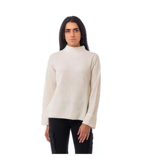Sun 68 Macro Rib Rollkragenpullover - - Knitwear - Damen - Wei&szlig; - L