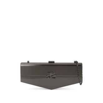 Karl Lagerfeld Studio Autograph Clutch - - Bags - Damen - Grau - ONE SIZE