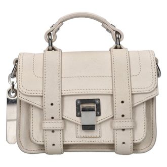 Proenza Schouler Umh&auml;ngetasche aus Leder - - Bags - Damen - Schwarzk - ONE SIZE