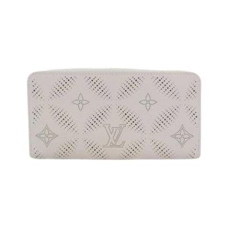 Louis Vuitton Portefeuille Long Mahina Pre-owned - Homme - Pre-owned - Gris - Taille: ONE Size