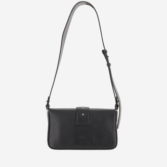 Pinko Womens Love One Mini Leather Bag Black Shoulder